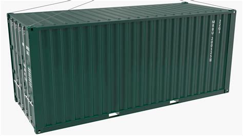 Us Army Transport Helicopter With 20 Ft Iso Container 3d Model 179