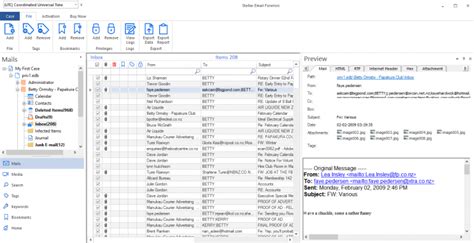 Forensic Investigation Of Mounted EDB Files In MS Exchange Server