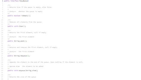 Task 5 Easyqueue Implement The Easyqueue Interface