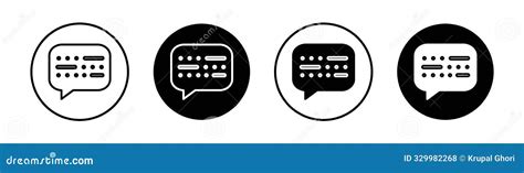 Morse Code Flat Line Icon Set Morse Code Thin Line Illustration Vector Stock Vector
