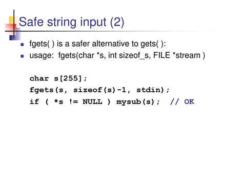 c is readable what does this function do ppt download