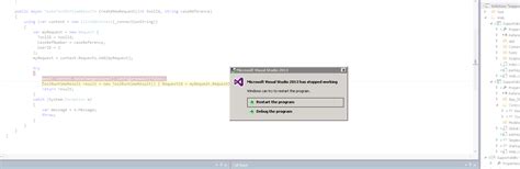 Entity Framework After Savechangesasync Visual Studio Crashes Stack Overflow