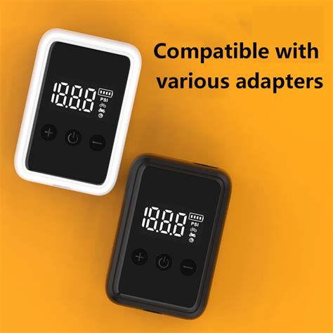 로드자전거타이어 자전거타이어 Mtb 미니 전기 자전거 펌프 강력한 공기 압축기 압력 디스플 티몬