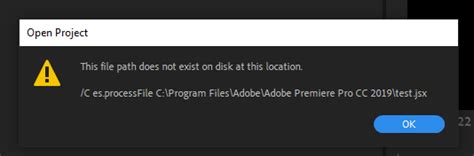 solved ppro cc 2019 execute extendscript through comman adobe