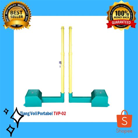 Jual Tiang Voli Portable Tvp02 [mobilitas Mudah] Tiang Net Voli Tiang Volly Tiang Net Voli