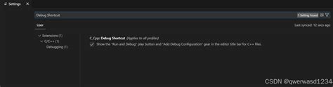 vscode右上角运行和调试的三角形没有出现的问题 vscode右上角没有三角号 csdn博客