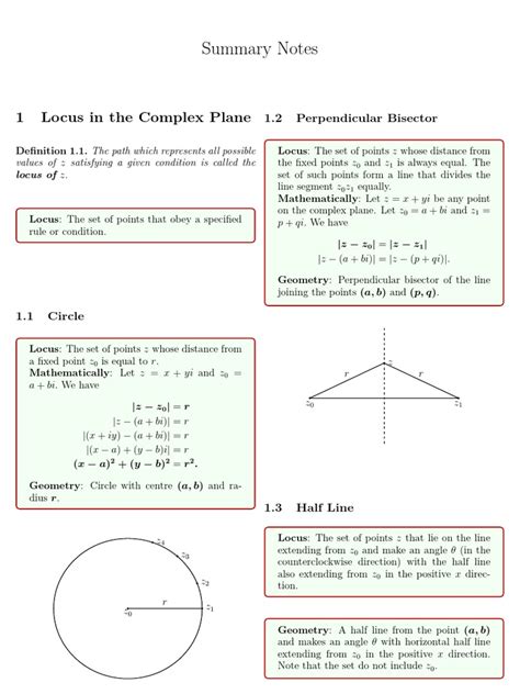 Locus Of Points Pdf Circle Line Geometry