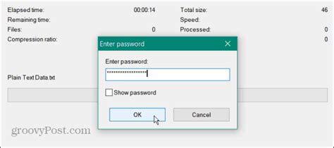 How To Password Protect A Text File