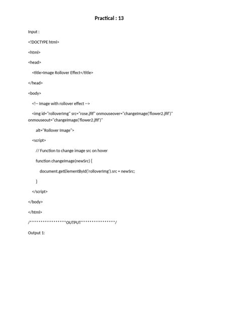 Practical 13 Css Print Pdf