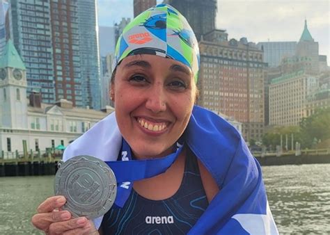 Bárbara Hernández Habló De Su Récord Al Nadar 2 5 Km En El Antártico Diario Deportes El