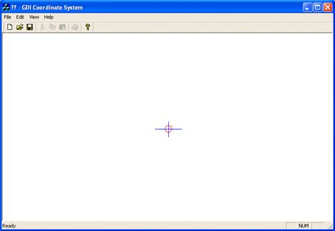 GDI Coordinate SetViewportOrg SetWindowExt SetViewportExt SetMapMode CPaintDC MM ISOTROPIC