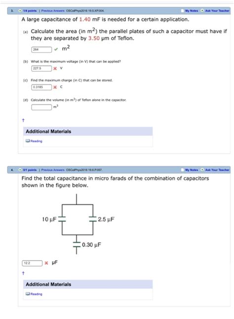 Solved Points Preous Answers Oscophys2016 195xp004 Ask You