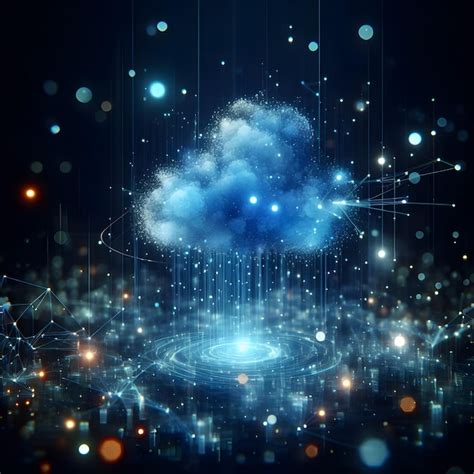 Premium Photo Dynamic Visual Representation Of Data Clusters Forming