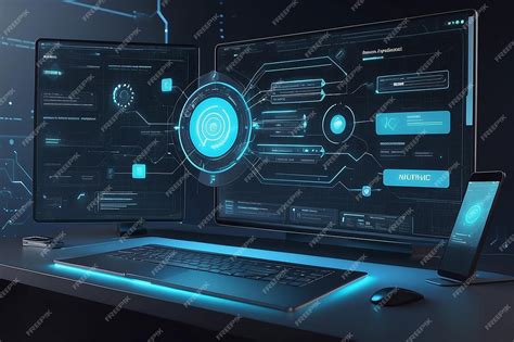 Premium Photo Application Programming Interface Concept Illustration