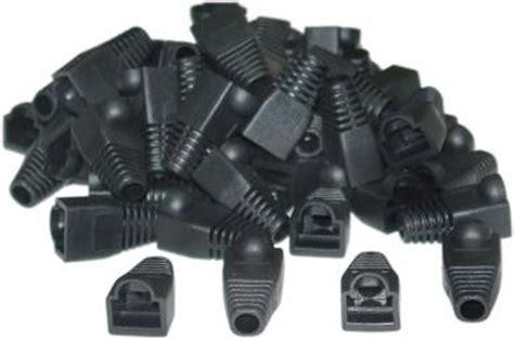 Kenable Boot For Rj45 Ethernet Network Cables Black [100 Pack] [100 Pack] Uk