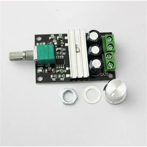 PWM DC Motor Speed Regulator 6V 12V 24V 28V 3A Speed Control Switch 1203B Robozar