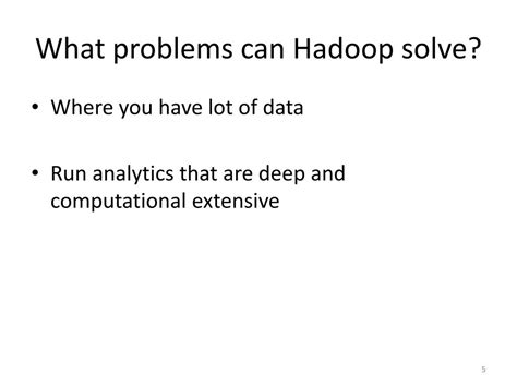 PPT Hadoop PowerPoint Presentation Free Download ID
