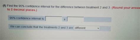 Solved Given The Following Sample Information Test The