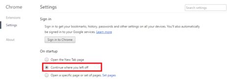 Google Chrome Page IT Support Guides