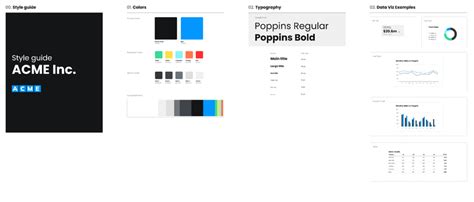 Dataviz Styleguide Template Figma