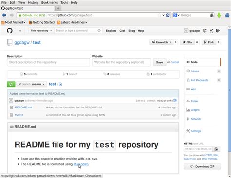 Subversion SourceWiki