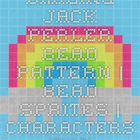 Smiling Jack Perler Bead Pattern Bead Sprites Characters Fuse Bead