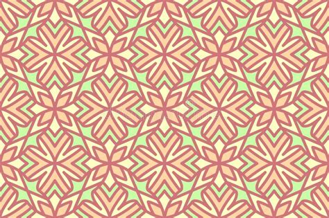 Seamless Abstract Geometric Shape Pattern Stock Vector Illustration Of Textile Decor 289313446