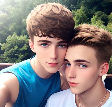 Cute Twink Couple Ai Art By Ultrabeef On Deviantart