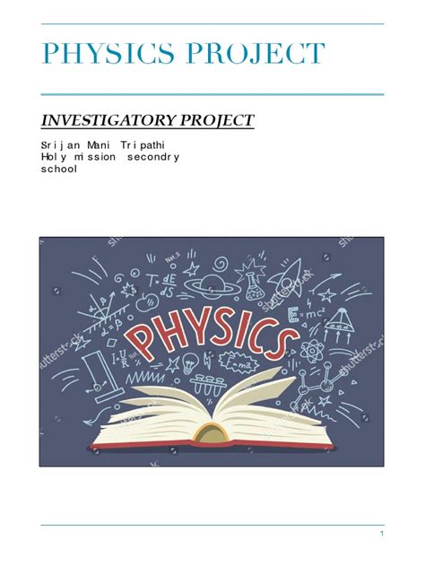 Class 12 Physics Project Pdf Anode Cathode