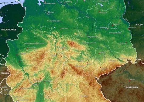 Danemarca Harta Fizica Harta Europa Harta Rutiera A Europei Harta
