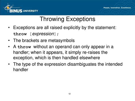 exception handling and event handling ppt download