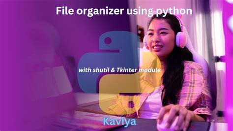 File Organizer Using Python Day 64 100days100projects Youtube