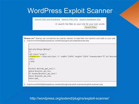 Wordpress Security Ppt