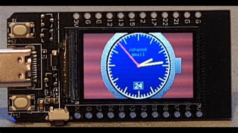 Lilygo T Display Sntp Clock With Multiple Animations Youtube