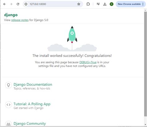 how to create a django project in a virtual environment