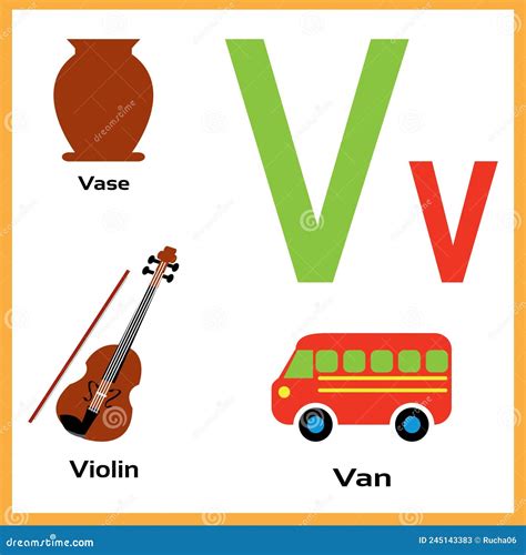 Objects That Start With Letter V