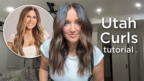 How To Get Utah Curls Easy Tutorial Youtube