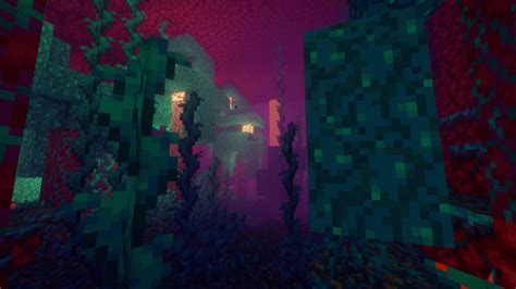 The Nether Looks Amazing With Shaders R Minecraft