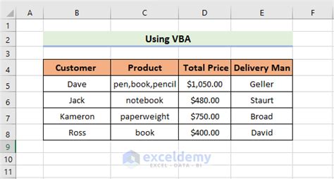 How To Space Rows Evenly In Excel 5 Methods Exceldemy