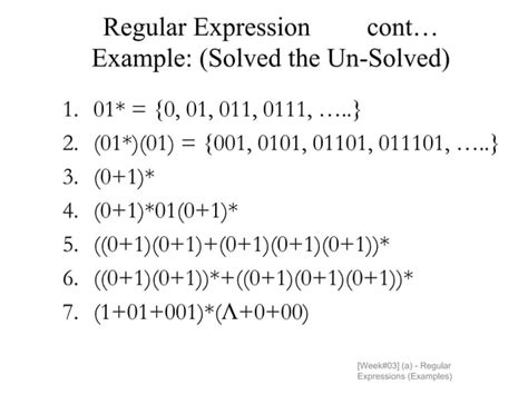 Regular Expression Examplespptx