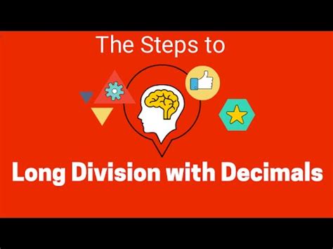 Long Division With Decimals YouTube