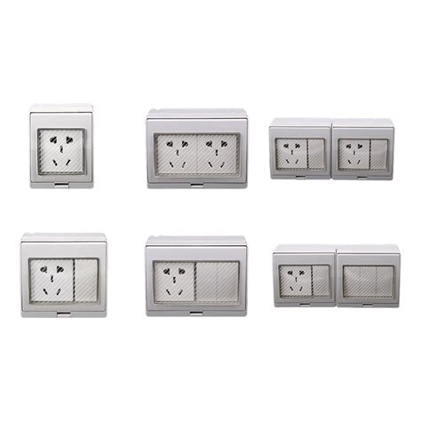 Gb 10a Bathroom Waterproof Wall Socket Saipwell