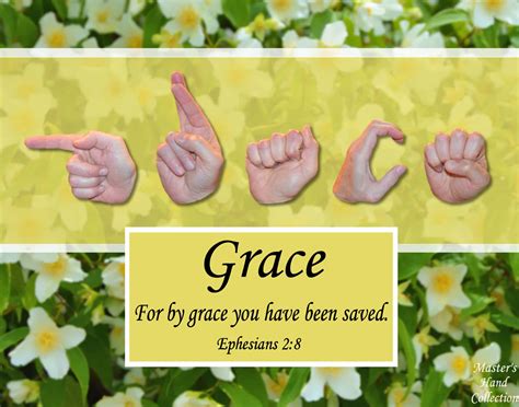 Powerful Bible Verses About Grace Masters Hand Collection