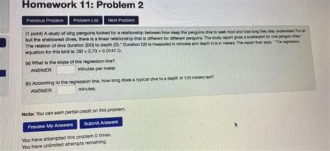 solved homework 11 problem 2 previous problem problem list