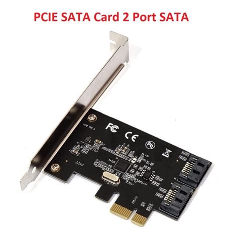 Jual Pcie Sata 2 Port Internal Sata3 High Speed Pcie X1 Pci Express Card Shopee Indonesia