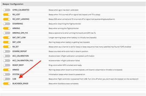 Usb Beep Value Ignored Betaflight F3 32 Rc · Issue 3754