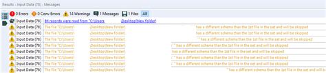 Solved Multiple Xlsx Input Different Schema Error Alteryx Community