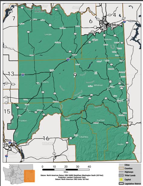 New Legislative District Map Public Safety And A Legislative Page