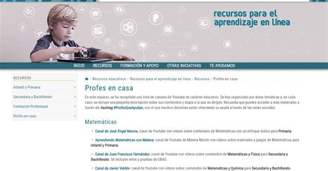 Aprendo Aprendo En El Intef