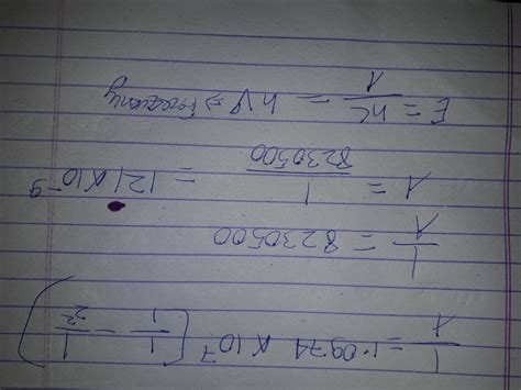 Oh Ledtron Comes From No2 Nal Orbit Calculate Ergy In Electrom Volt
